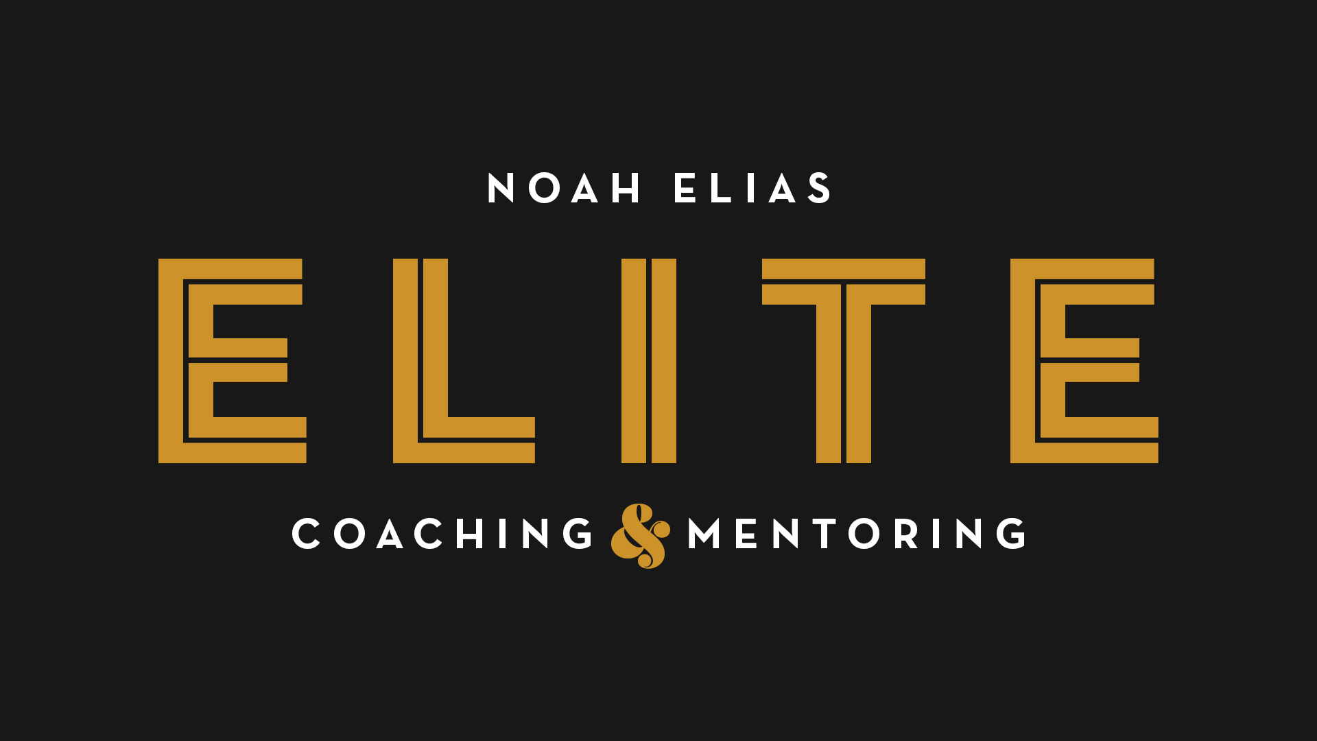 Elite Group Coaching - Noah Elias